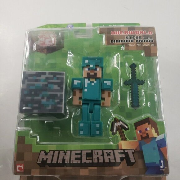 Minecraft | Toys | Jazware Mojang Minecraft Action Figures Series 2 ...